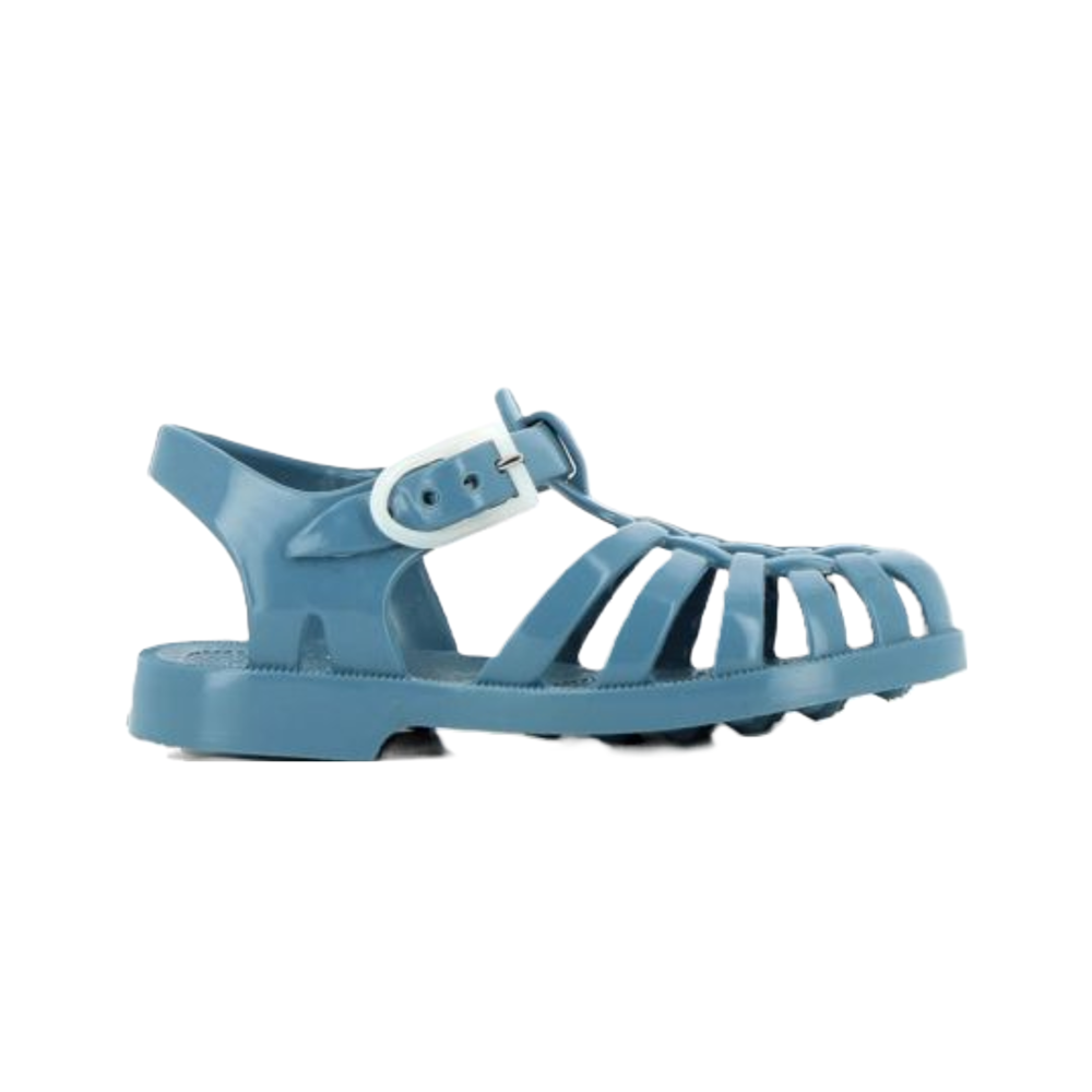 meduse sun sandal, denim – minnow