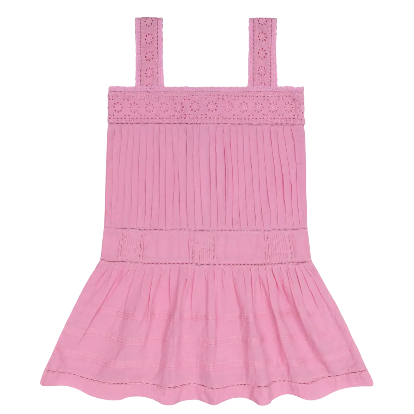 girls blush drop waist dress – minnow